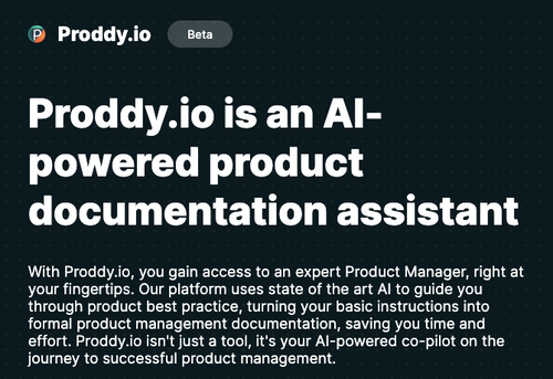 PRODDY.IO