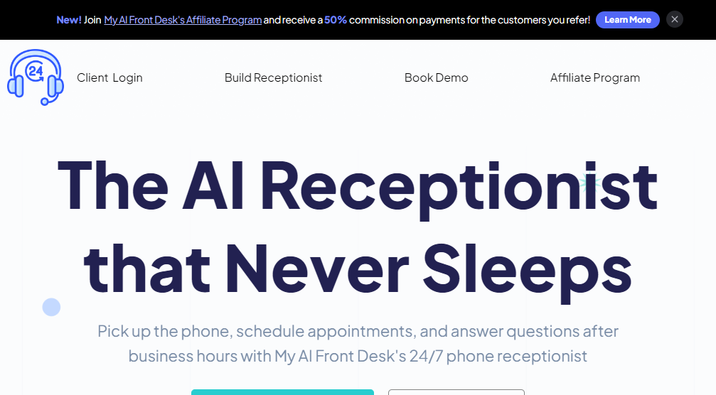 My AI Front Desk
