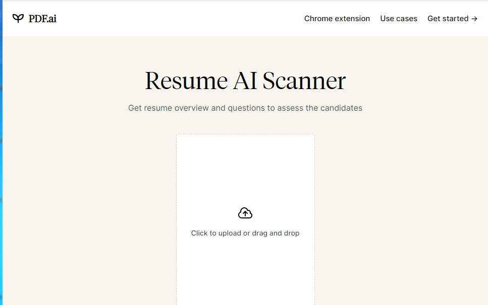 Resume Scanner
