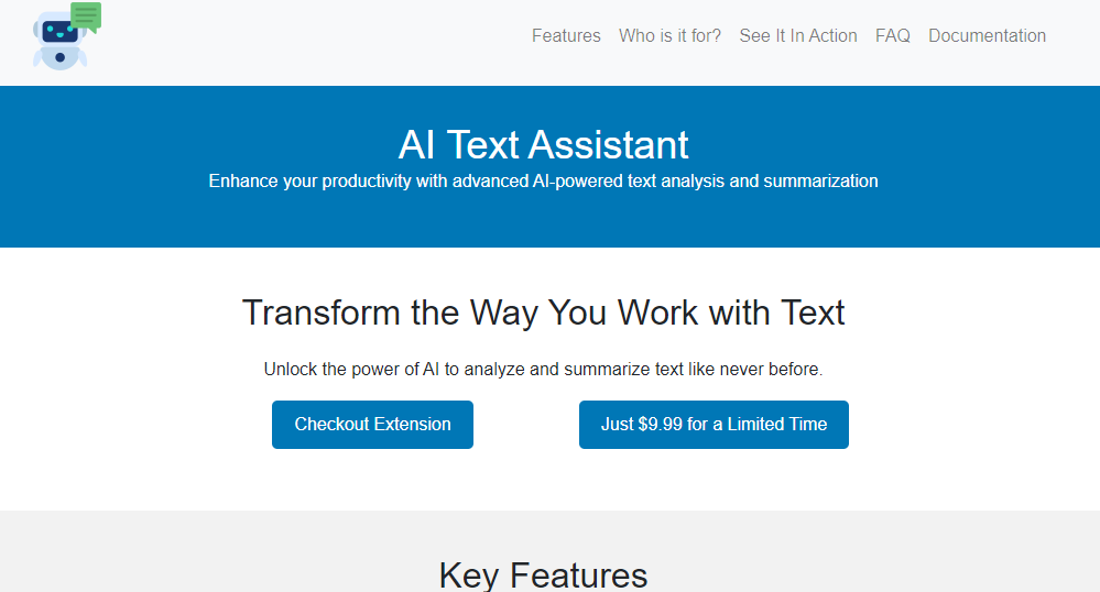 AI Text Assistant