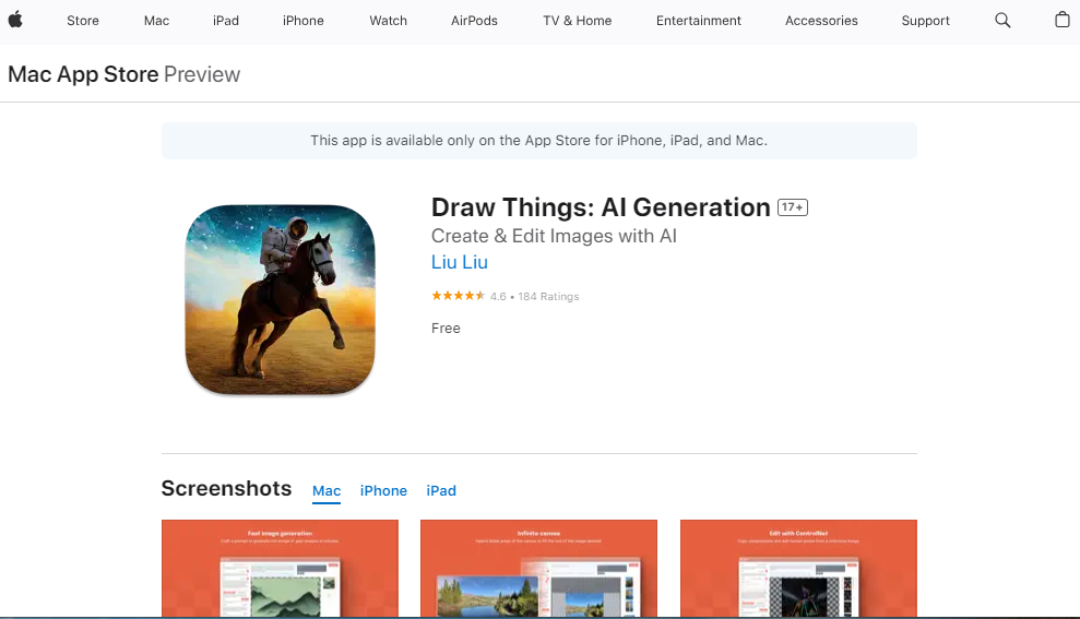 Draw Things : AI Image Generation