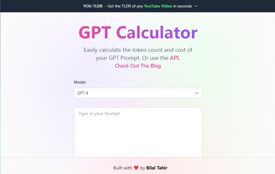GPT Calculator