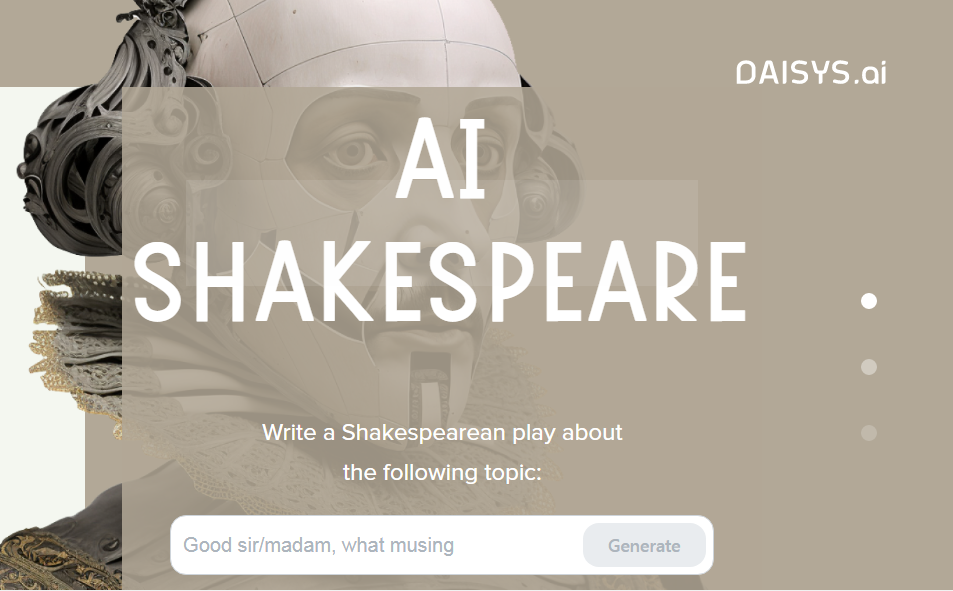 AI Shakespeare