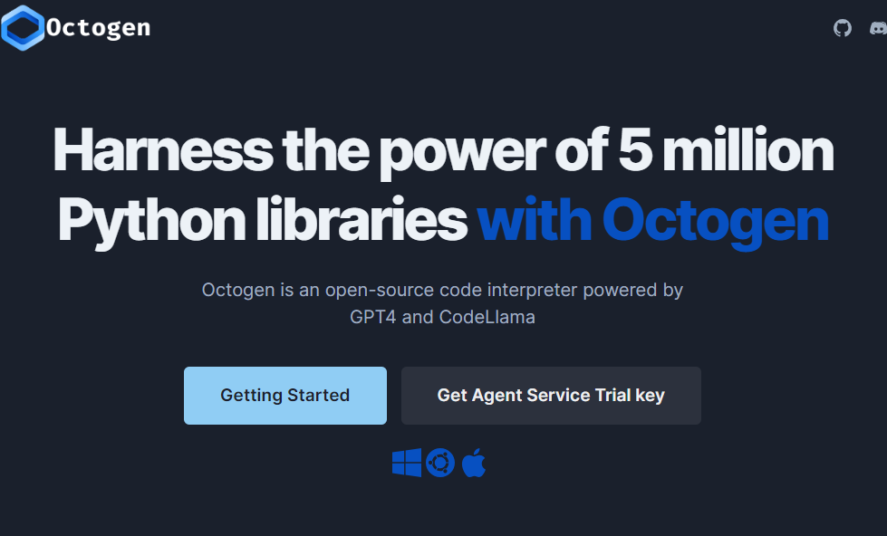 Octogen an Open-Source Code Interpreter Octogen an Open-Source Code Interpreter