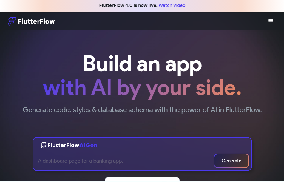 FlutterFlow AI Gen