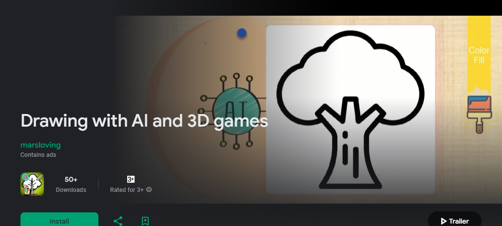 DRAWING WITH AI AND 3D GAMES