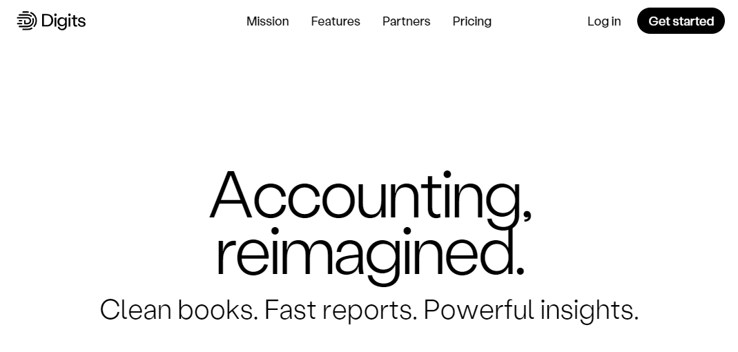 Digits — Accounting, reimagined.