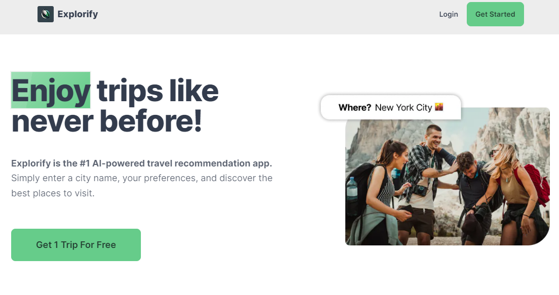 Explorify - AI Travel