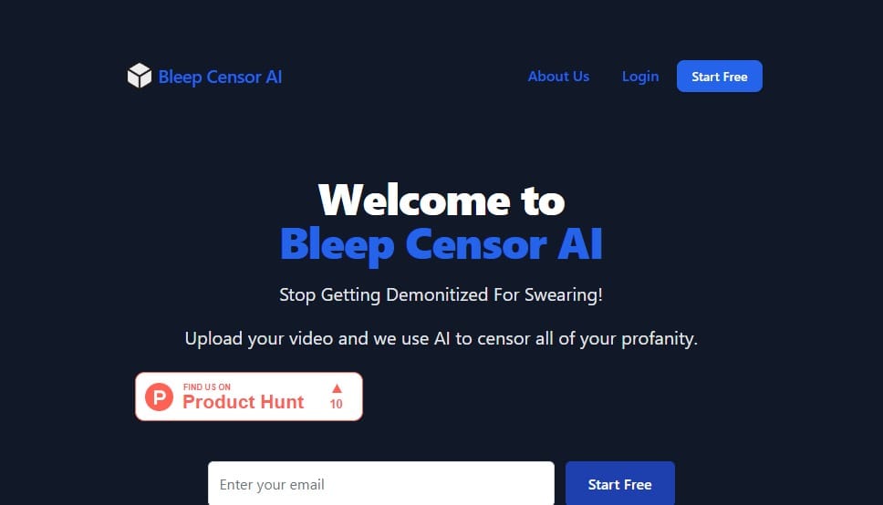 Bleep Censor AI