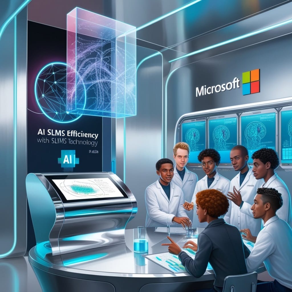 Microsoft Innovates AI Efficiency with SLMS Technology