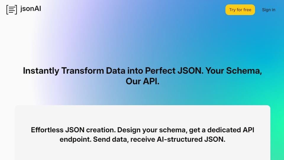 jsonAI