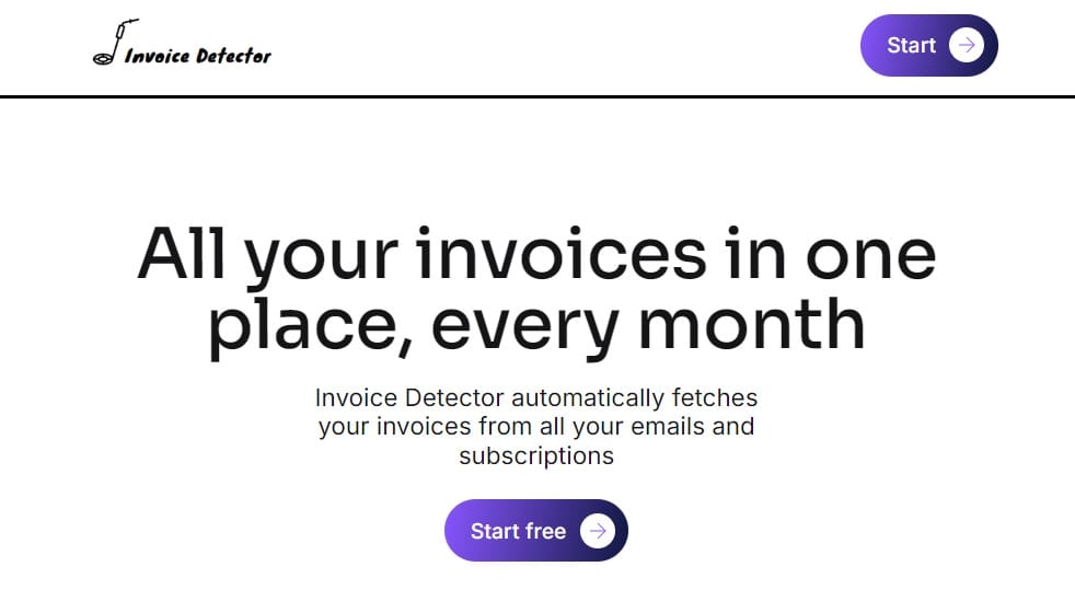 Invoice Detector