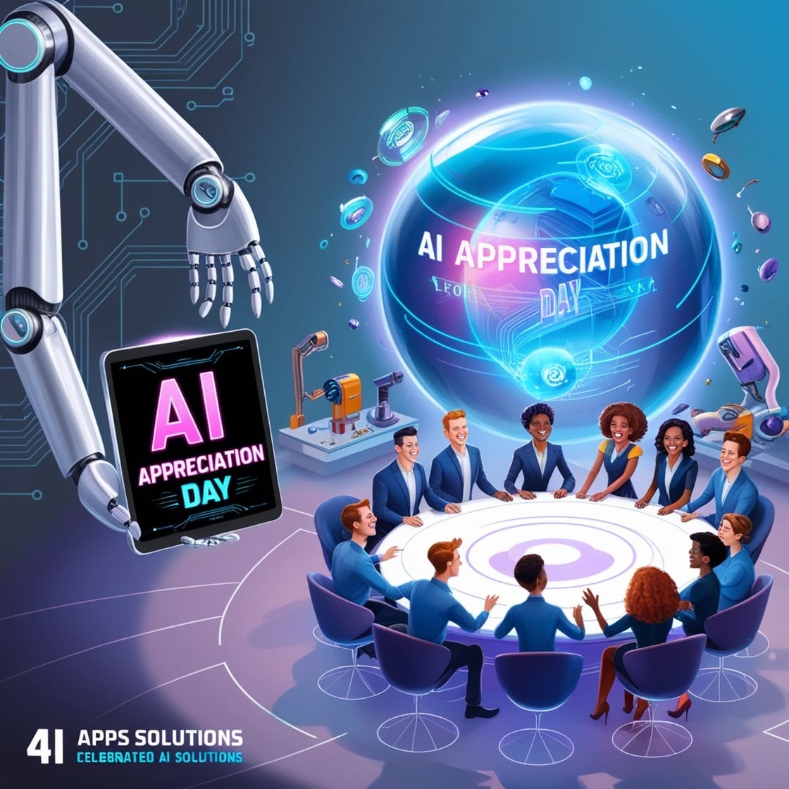 4i Apps Solutions Commemorates AI Appreciation Day with Groundbreaking ...