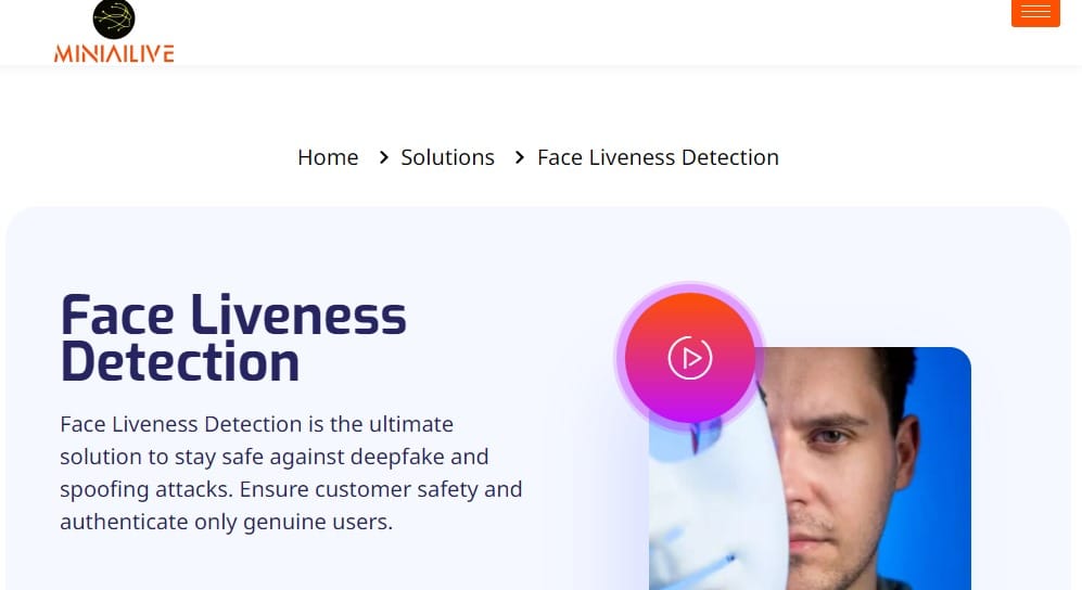 MiniAiLive - Face Liveness Detection