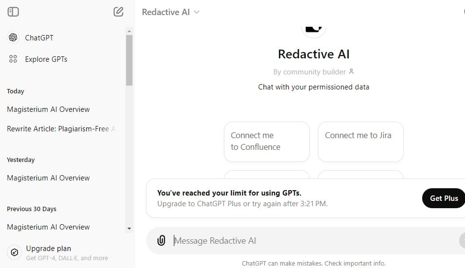 Redactive AI