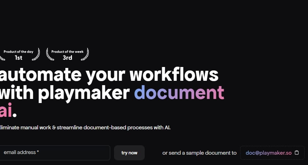 Document AI by Playmaker