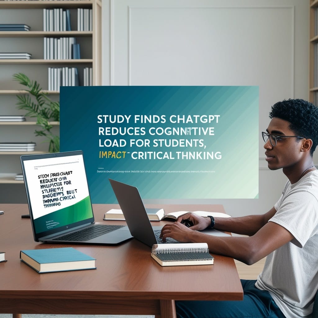 Study Finds ChatGPT Reduces Cognitive Load for Students, But Impacts ...