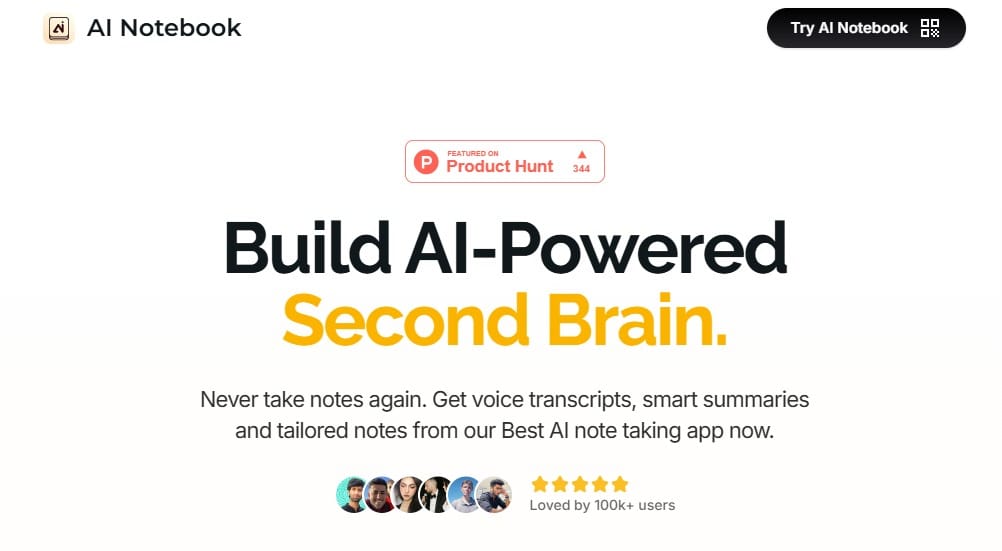AI Notebook App