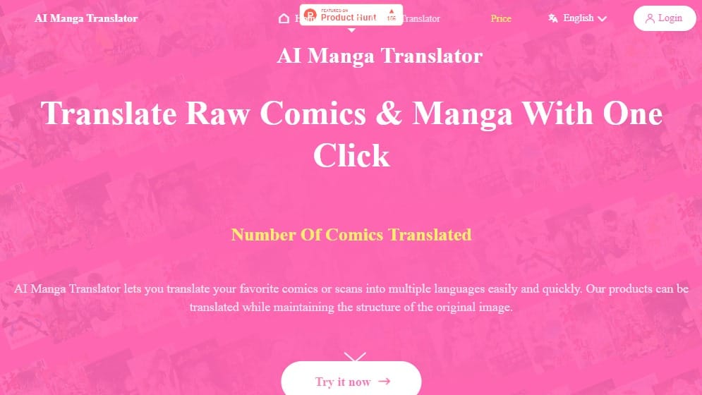 AI Manga Translator