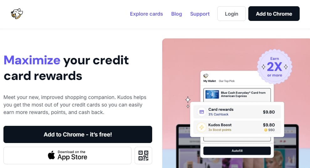 Kudos - Smart Wallet