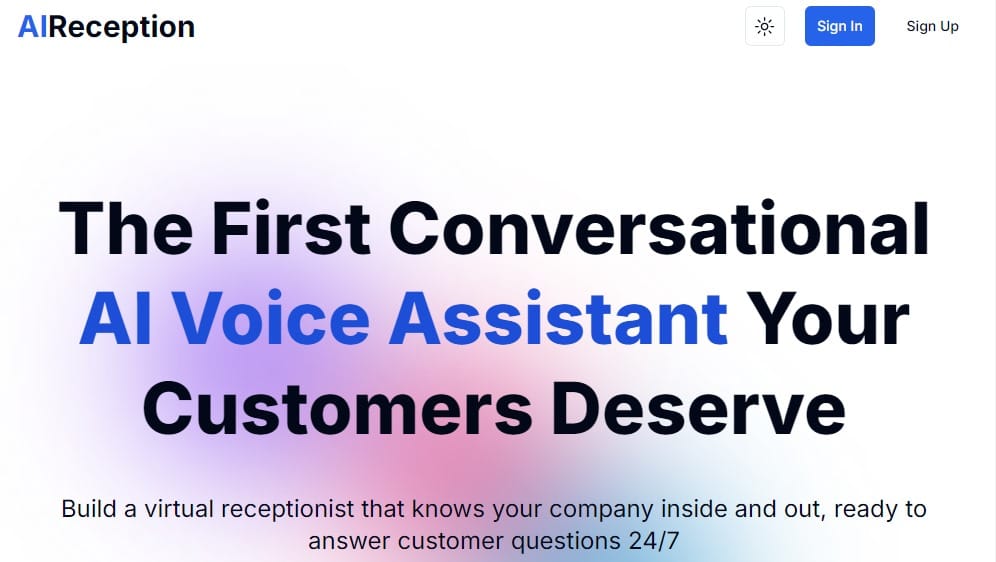 AIReception - Hyperrealistic Virtual Receptionist