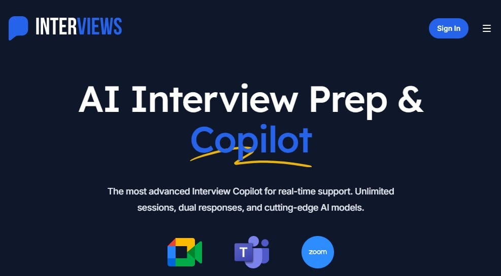 Interview Copilot | Interviews Chat