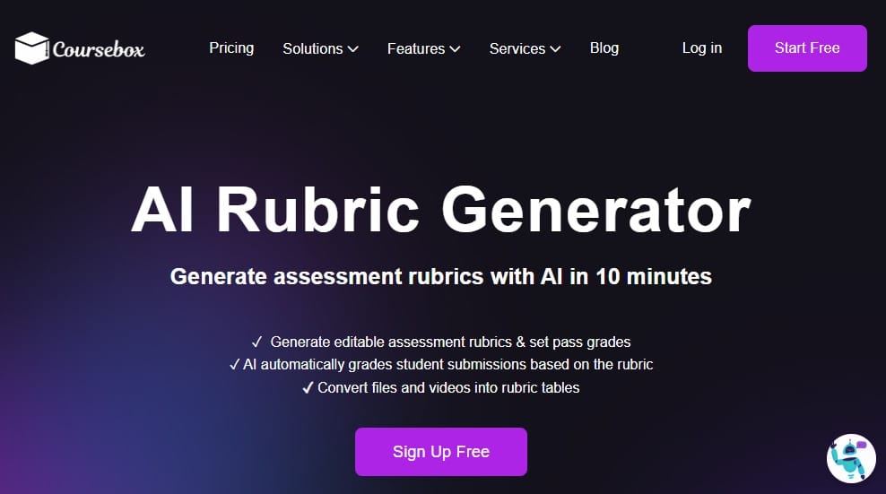 AI Rubric Generator by Coursebox