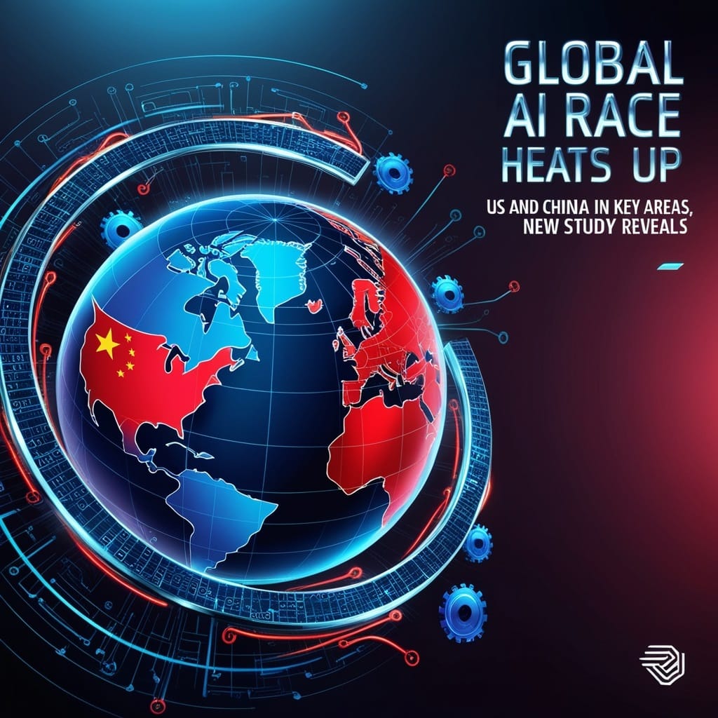 Global AI Race Heats Up as US and China Lead in Key Areas, New Study ...