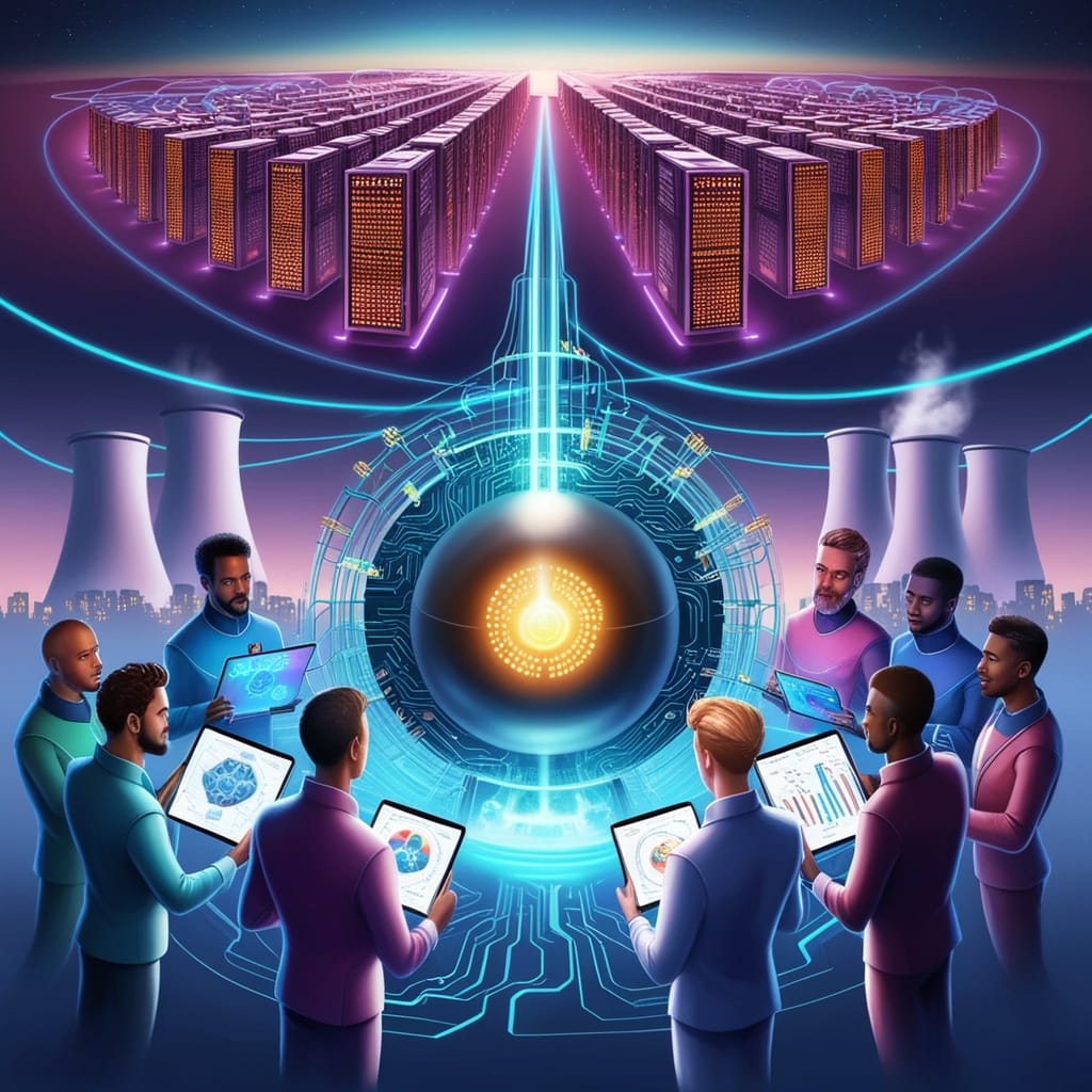 Tech Giants Turn to Nuclear Energy to Power AI Operations