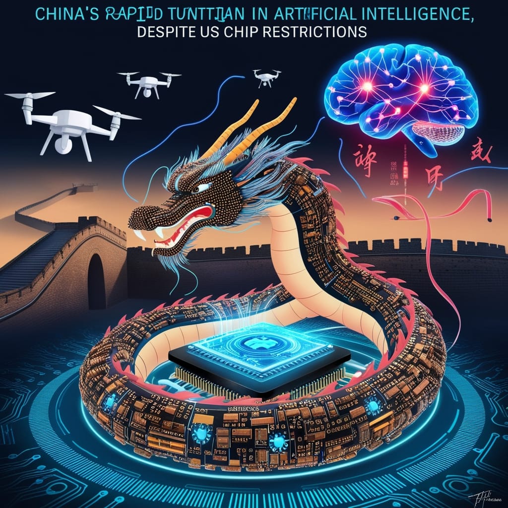 China Catches Up in AI Race Despite US Chip Curbs