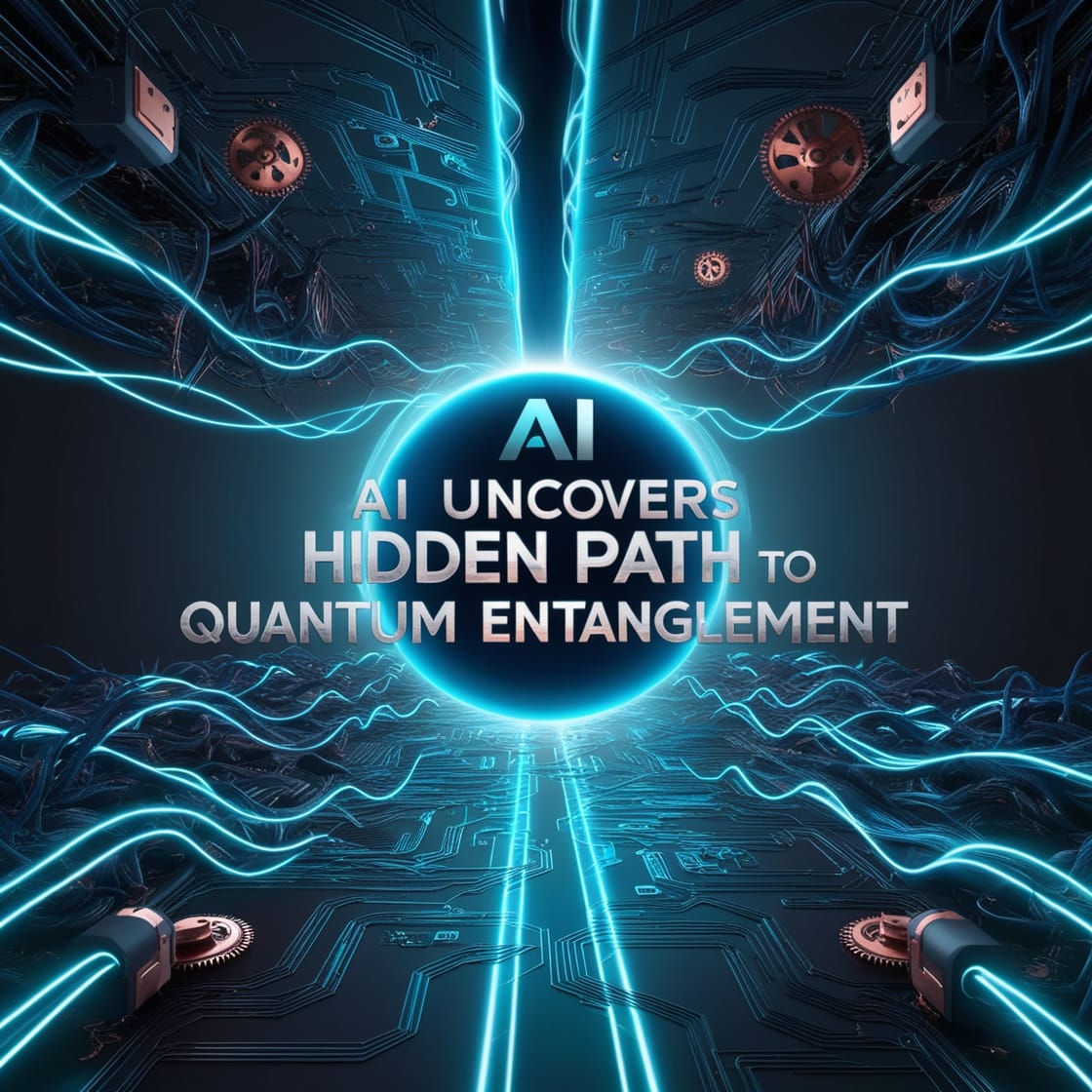 AI Uncovers Hidden Path to Quantum Entanglement