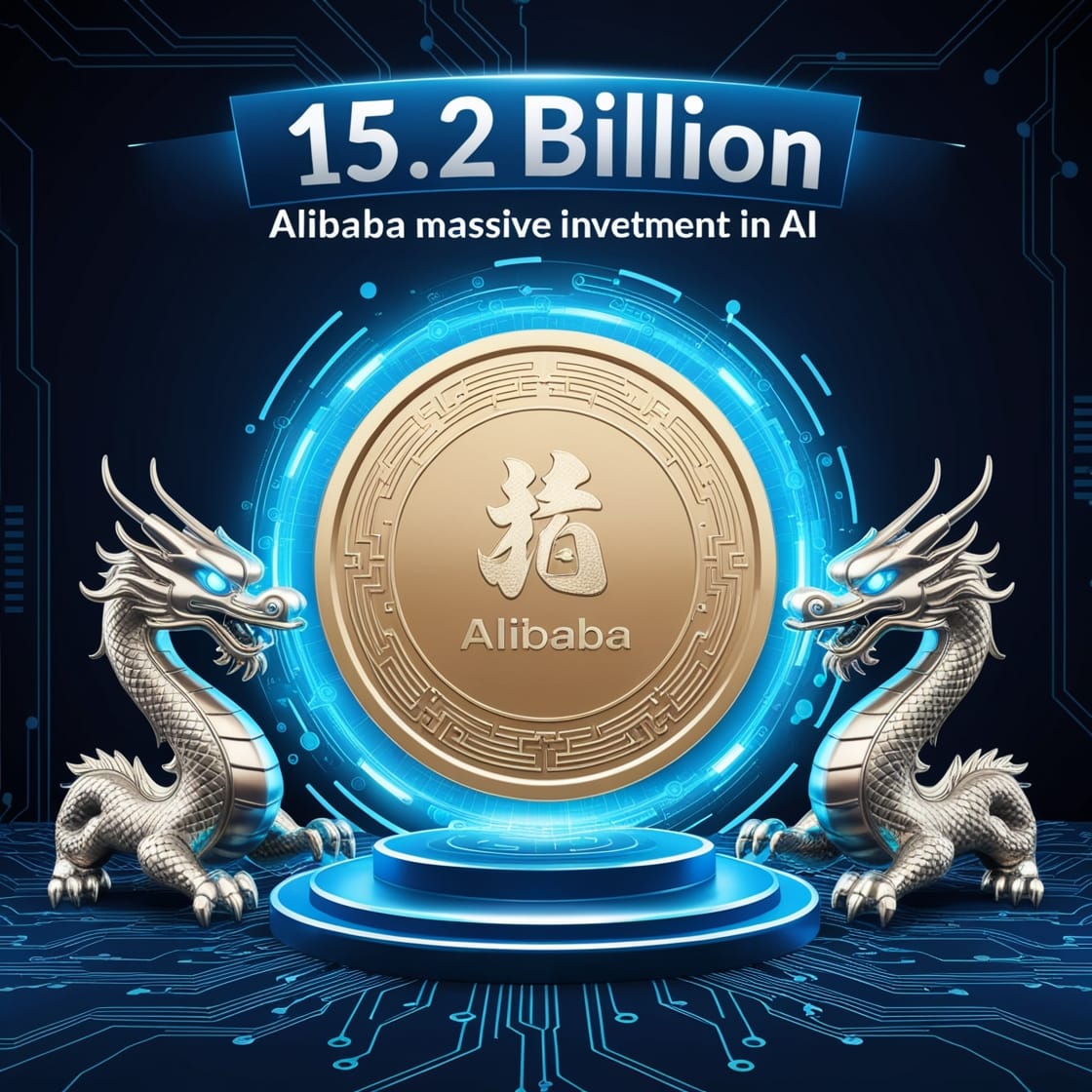 Alibaba to Invest Over $15.2 Billion in AI Over the Next Three Years