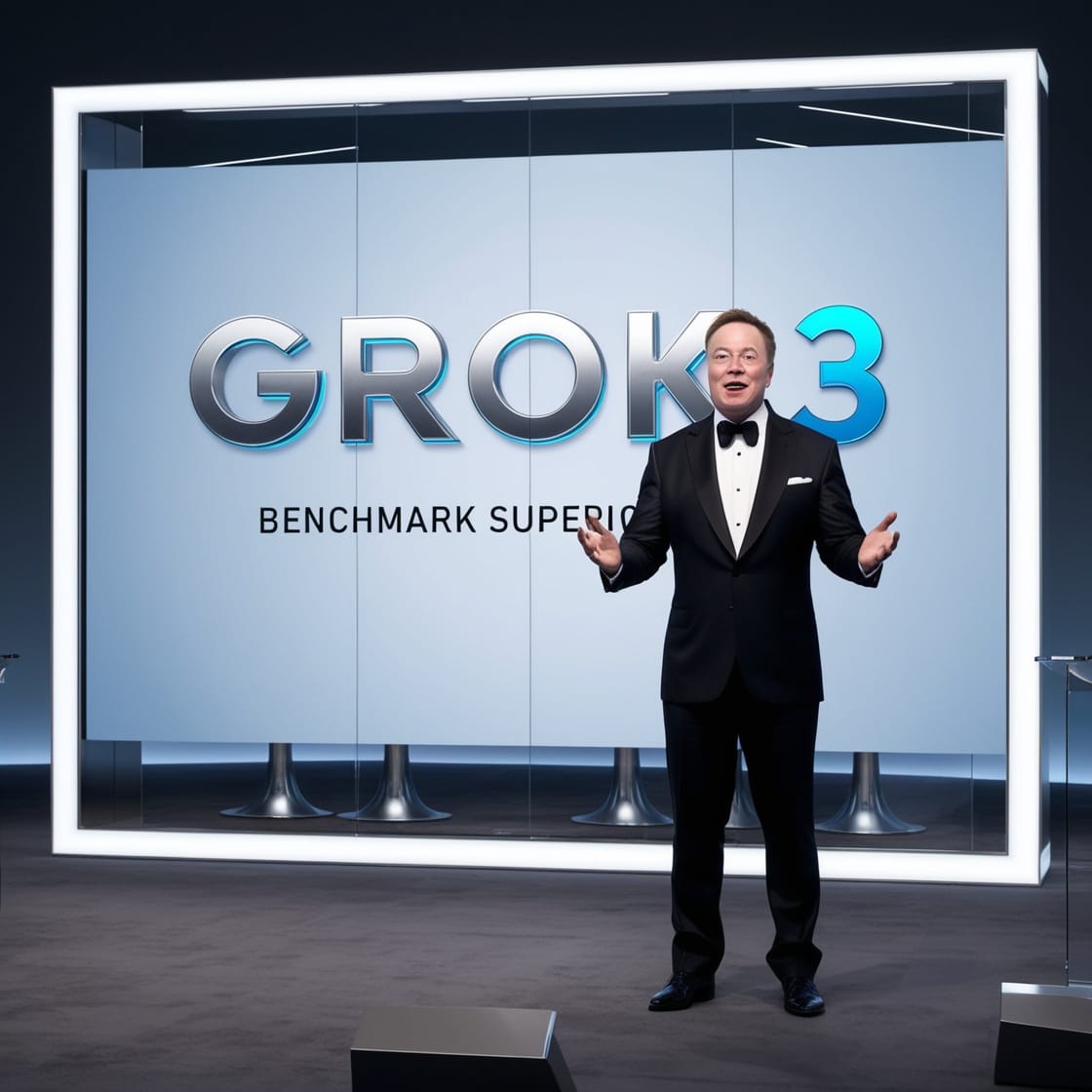 Musk's xAI Unveils Grok 3, Touting Benchmark Superiority