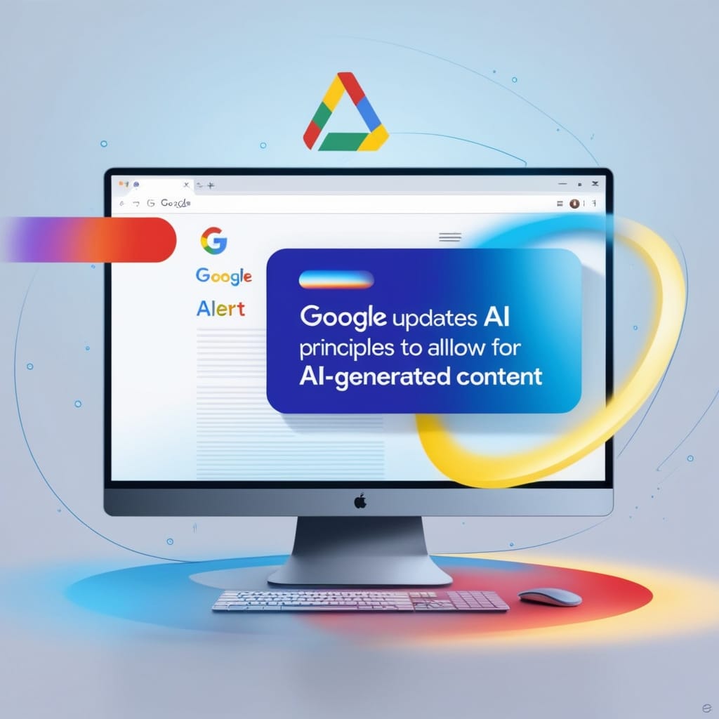 Google Updates AI Principles to Allow for AI-Generated Content