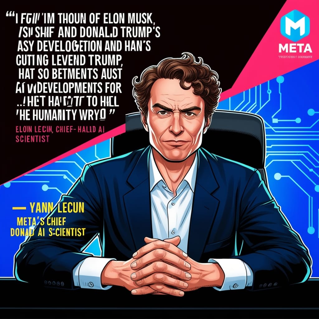 Meta's Chief AI Scientist Yann LeCun Slams Musk and Trump on AI Development
