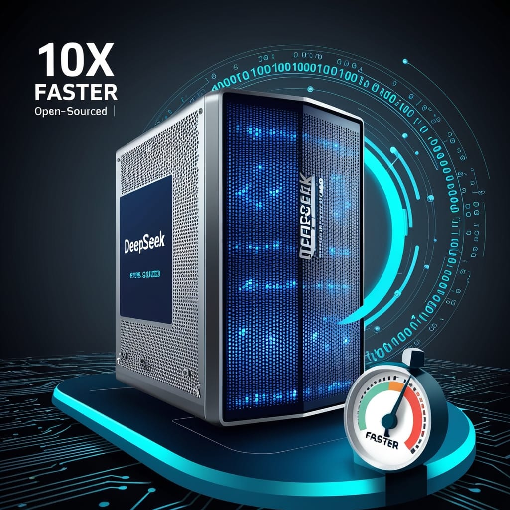 DeepSeek Open-Sources File System, Claims It Runs AI Models 10x Faster