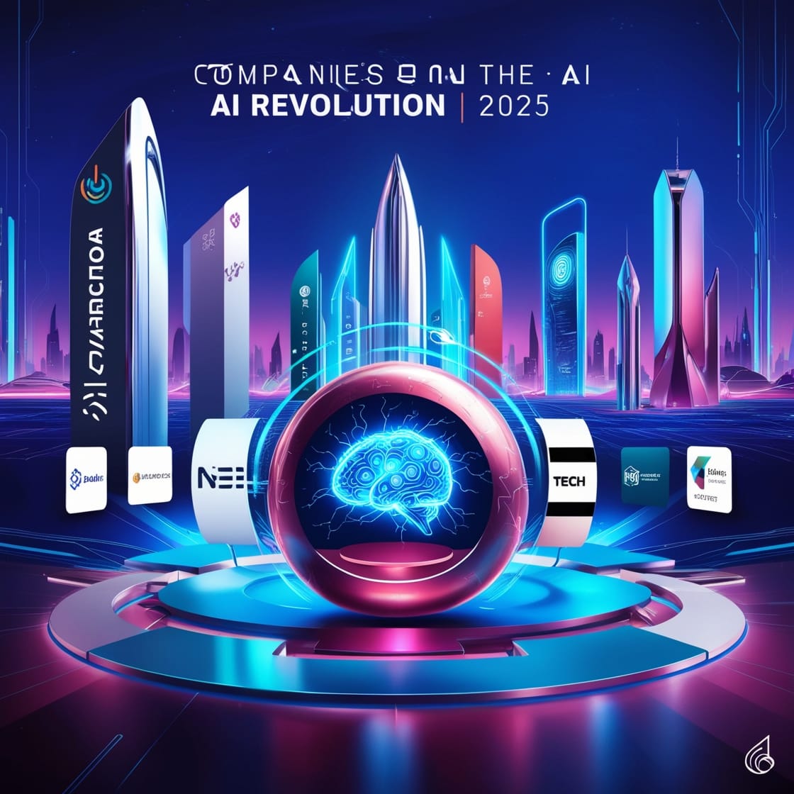 Companies Driving the AI Boom Forward in 2025