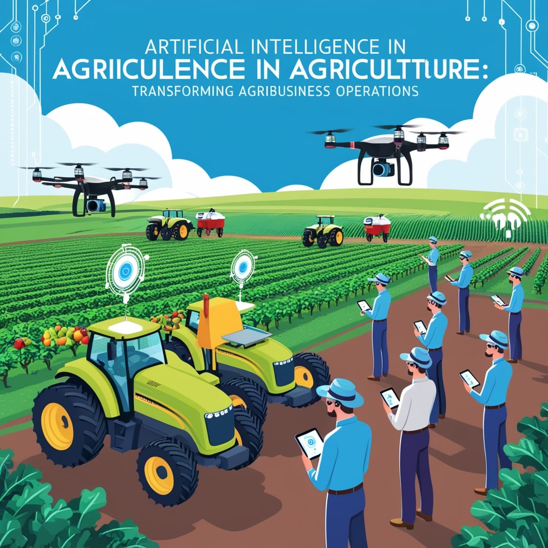 Artificial Intelligence in Agriculture: Transforming Agribusiness Operations