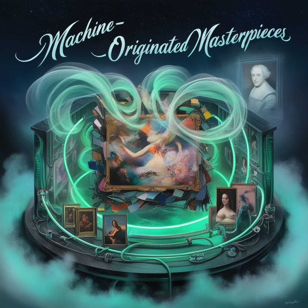 The Strange Case of Art-Generating Algorithms That Made Their Own Style