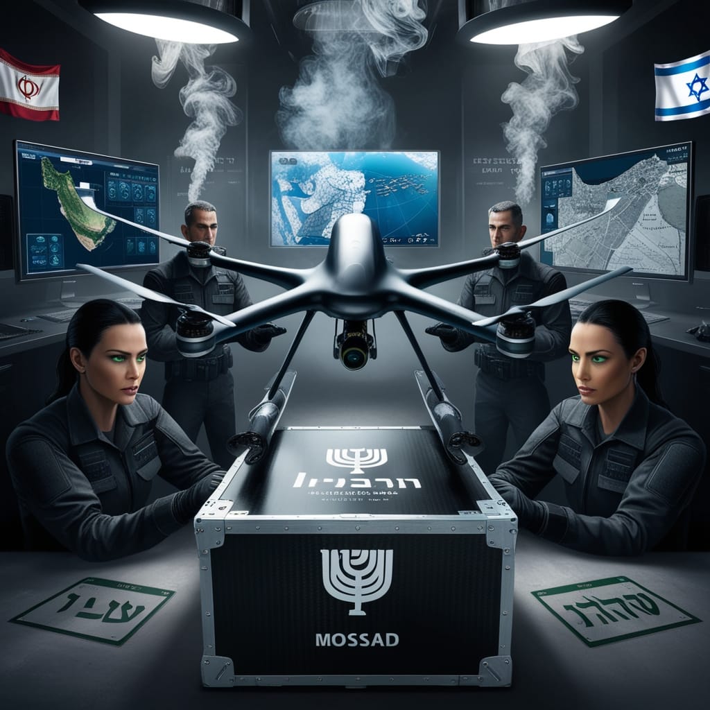 Israel's Spy Agency Used AI and Smuggled in Drones to Prepare Attack on Iran, Sources Say