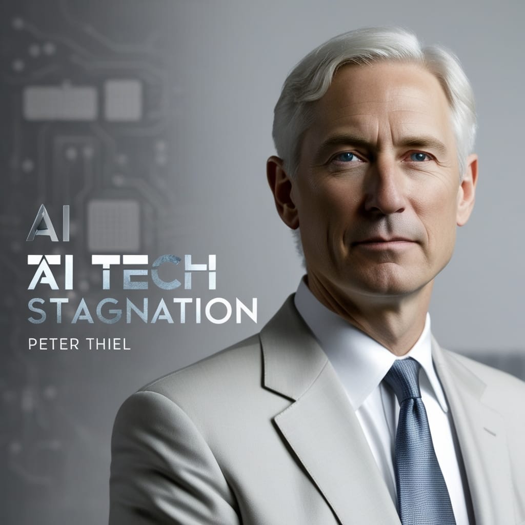 Peter Thiel Warns of AI Tech Stagnation
