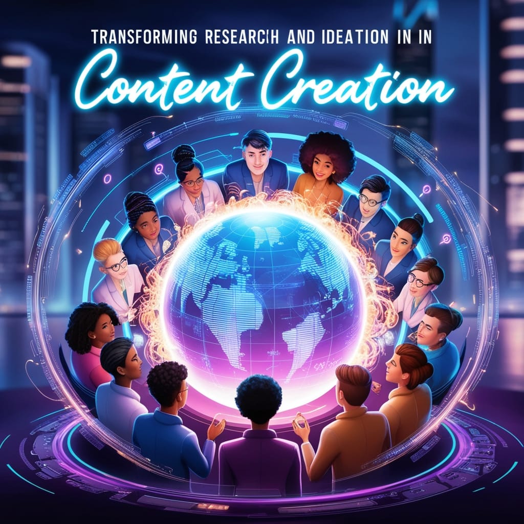 Artificial Intelligence as a Catalyst: Transforming Research and Ideation in Content Creation