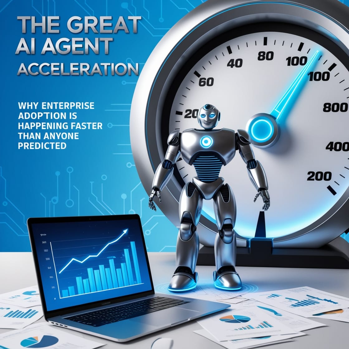 The Great AI Agent Acceleration: Why Enterprise Adoption is Happening Faster Than Anyone Predicted