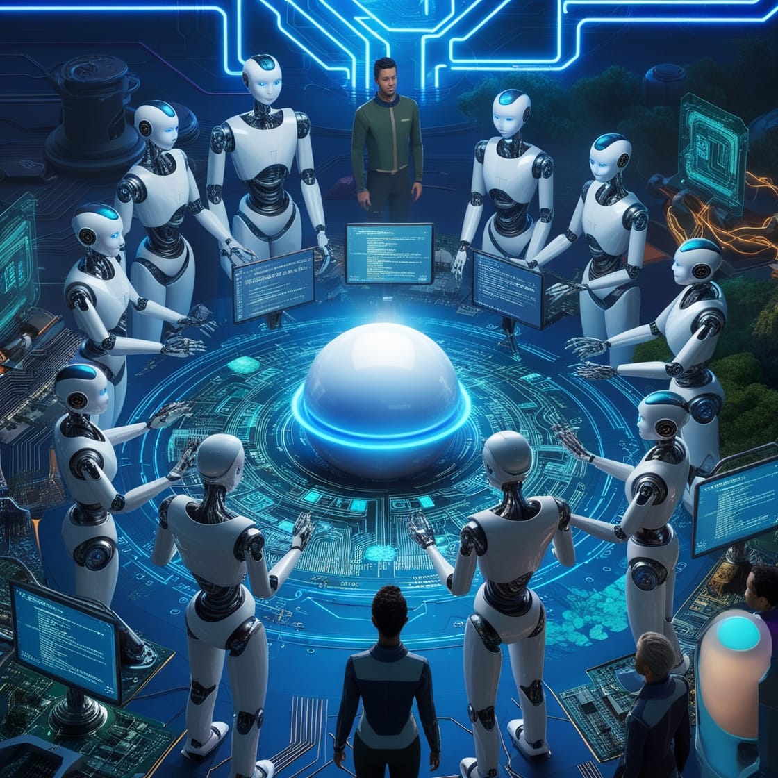 AI and Robots: Reimagining the Future Together