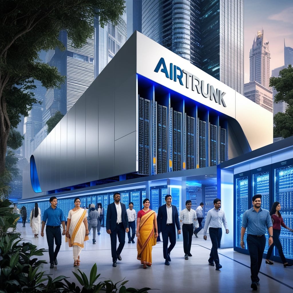 AirTrunk to Build Large-Scale Data Centre in India Amid AI Boom