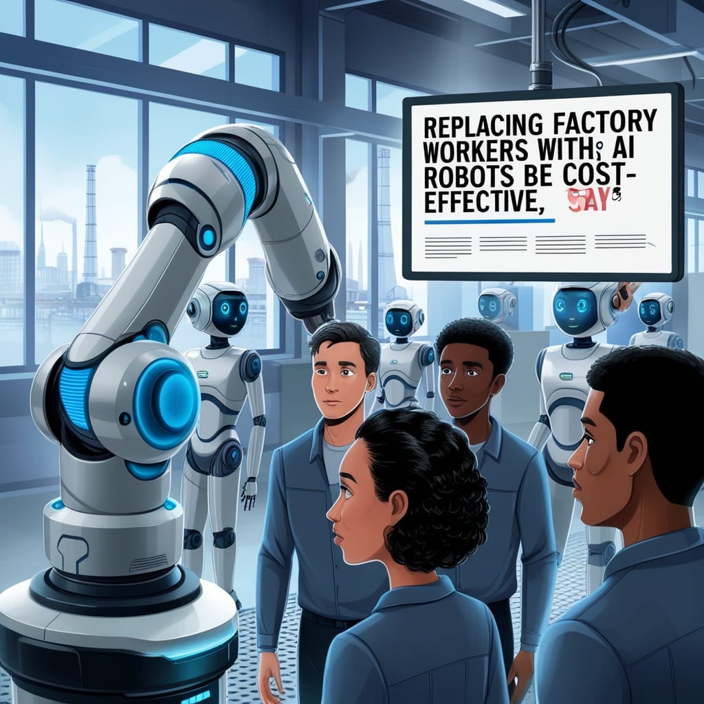 Replacing Factory Workers With AI Robots May Not Be Cost-Effective ...