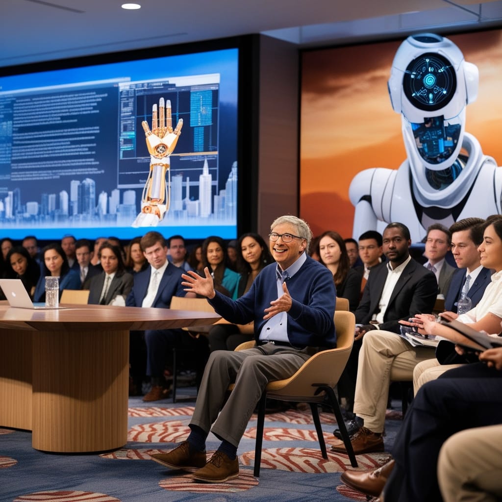 Bill Gates Says Artificial Intelligence Will Reshape Society More Than ...