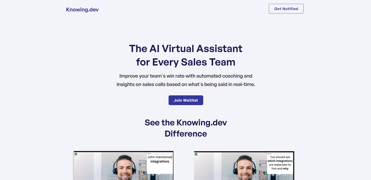 Knowing Dev