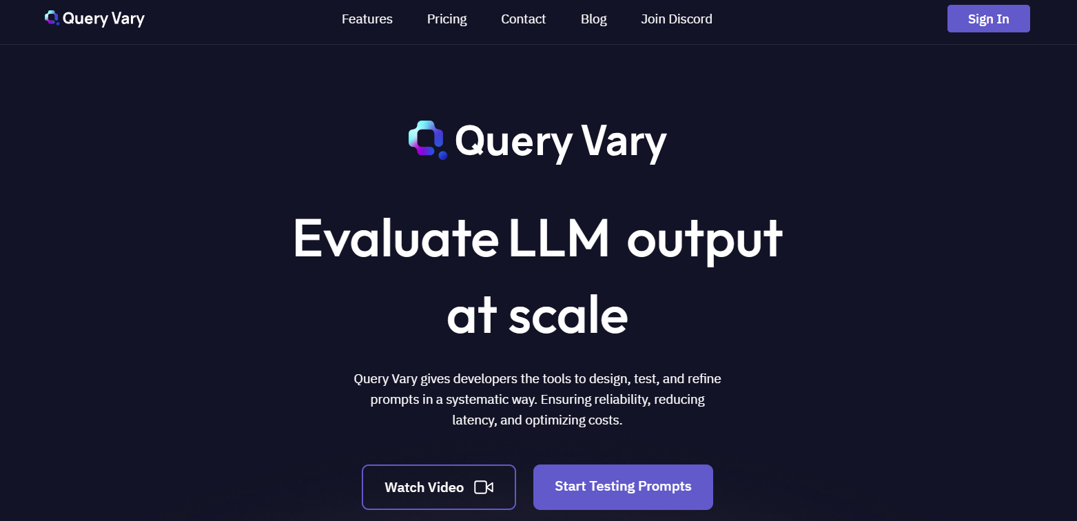 Query Vary