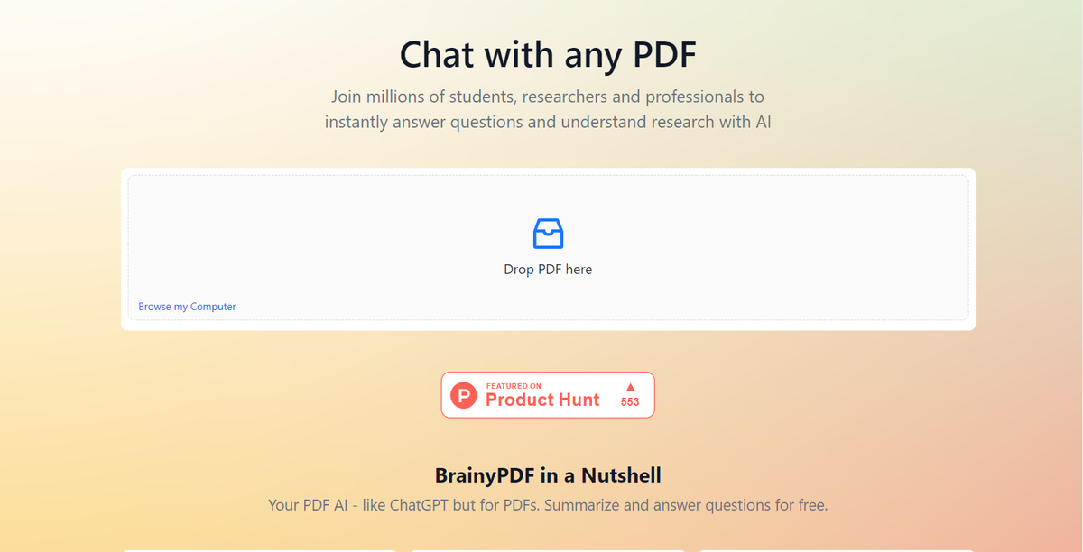 BrainyPdf